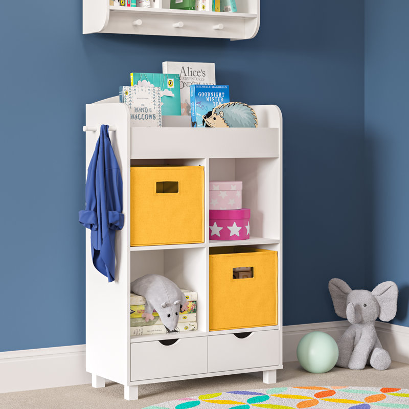 RiverRidge Home RiverRidge Kids Book Nook Cubby Toy Storage Cabinet with Bookshelf Drawers and Hooks Reviews Wayfair